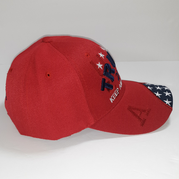 Accessories | Trump 220 Keep America Great Red Hat Ball Cap | Poshmark
